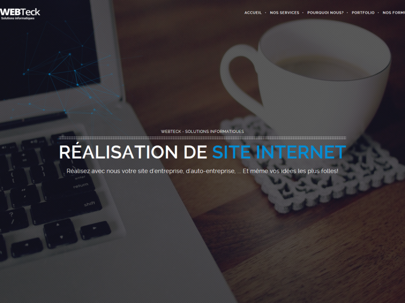 Agence Digitale WEBTeck - Solutions Informatiques
